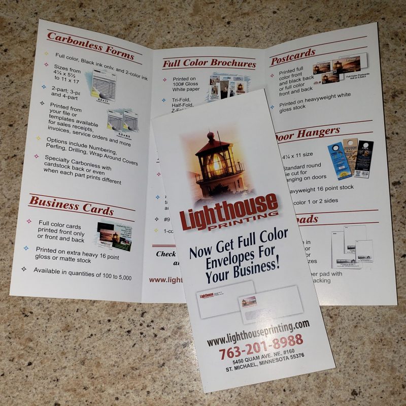 Brochures and Flyers | Lighthouse Printing