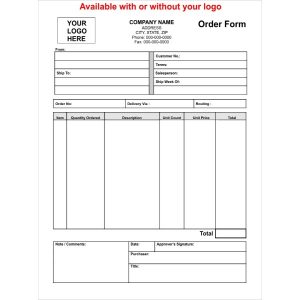 Work Order Form Templates to Personalize | Lighthouse Printing