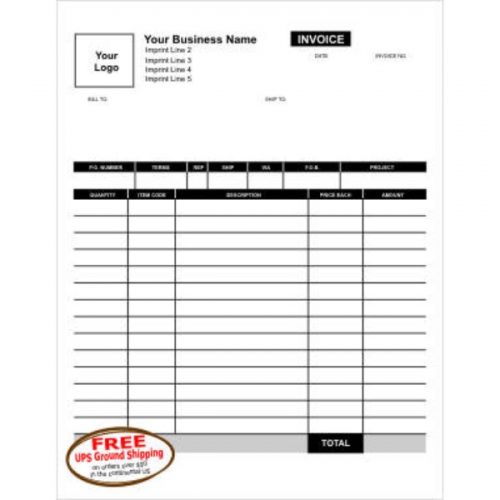 Flag Invoice Template | Lighthouse Printing