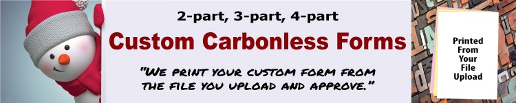 Carbonless Forms Printing - NCR Forms | Lighthouse Printing