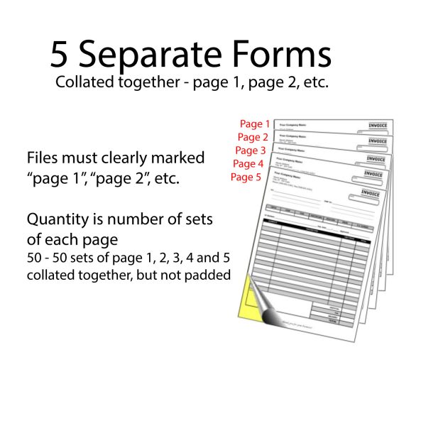 Multi-page Forms | Lighthouse Printing